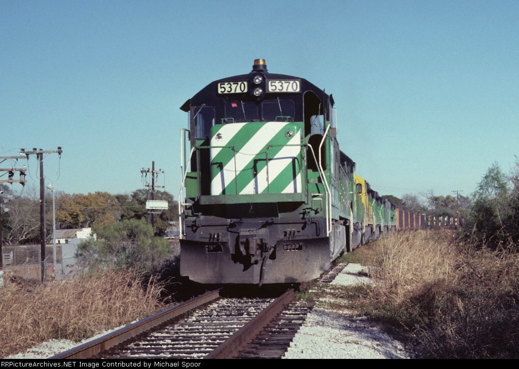 BN U30C in Colorado in 1980